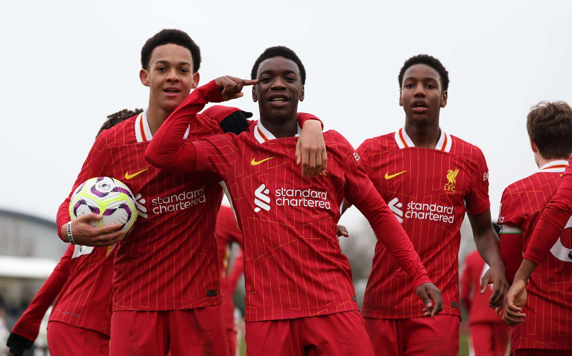 Liverpool U18s Stage Late Comeback to Draw with Man Utd U18s | Strictly ...