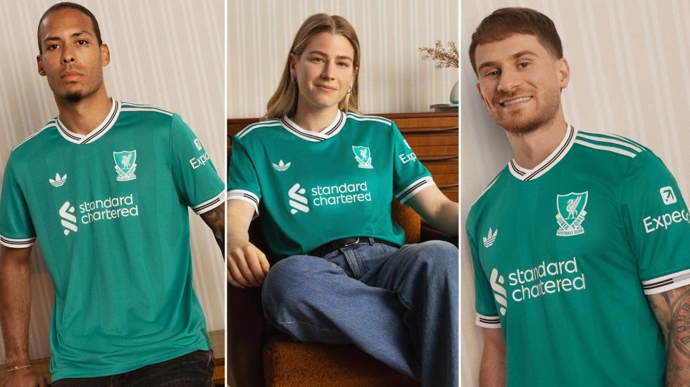 Photos: Liverpool Unveil New Third Kit For 2025-26 Season | Strictly ...